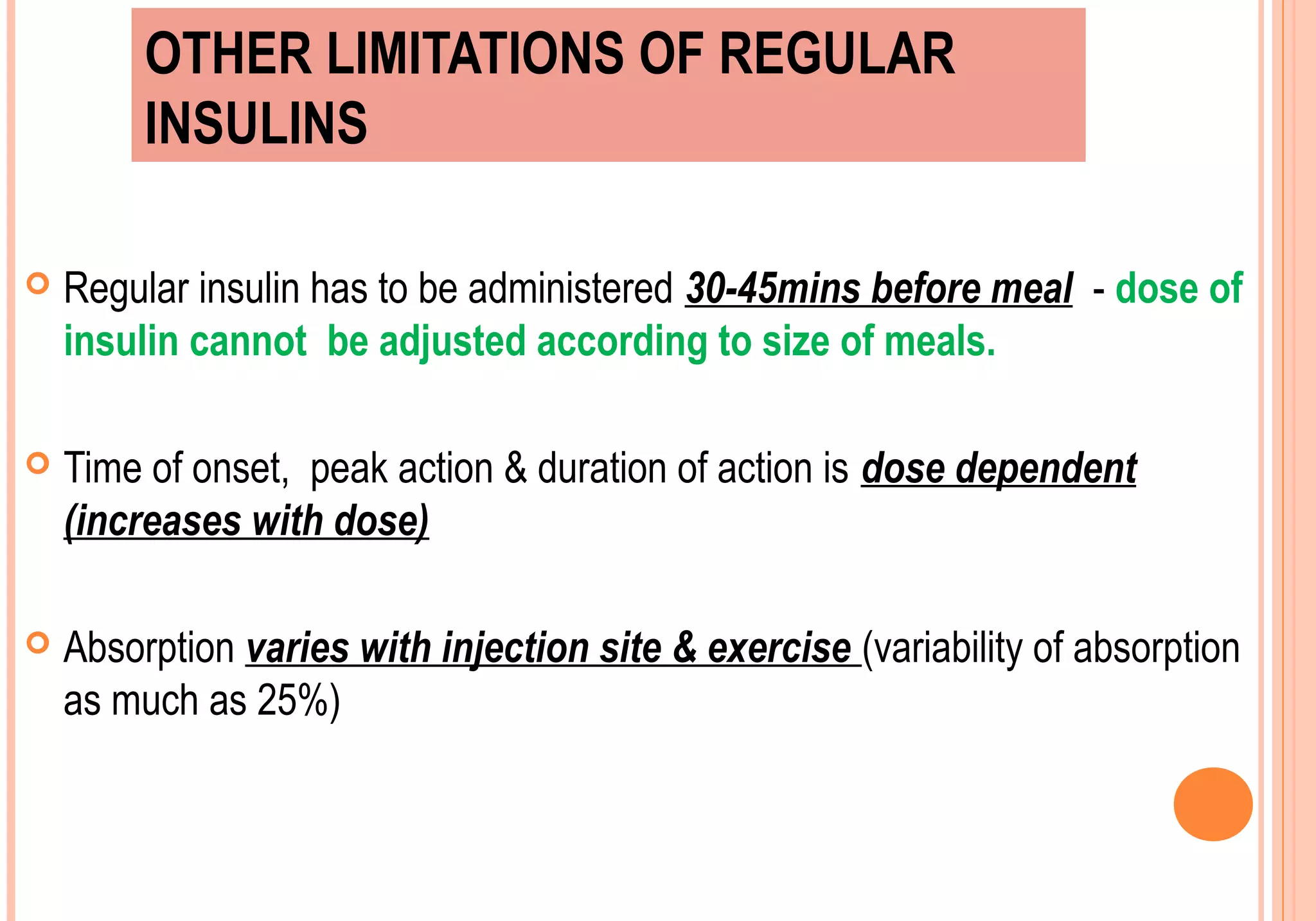 Insulin analogues ppt | PPT