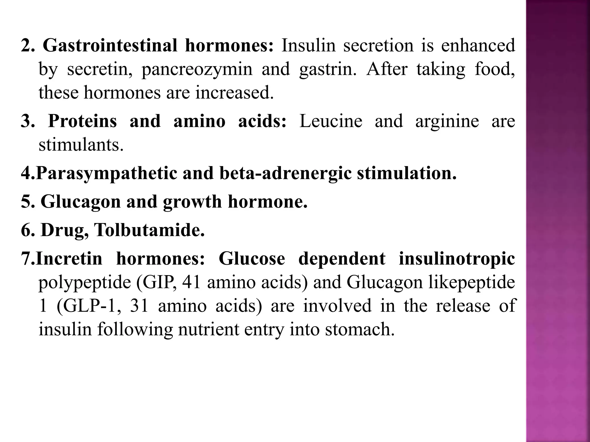 Pancreatic hormones Insulin and glucagon | PPTX