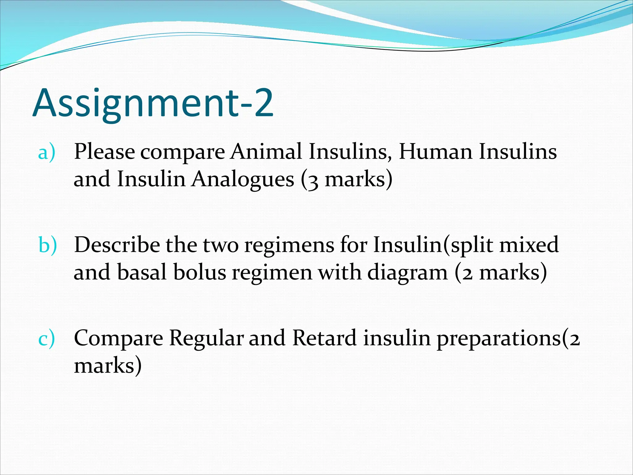 Insulin and Insulin Analogues -detailed content | PDF