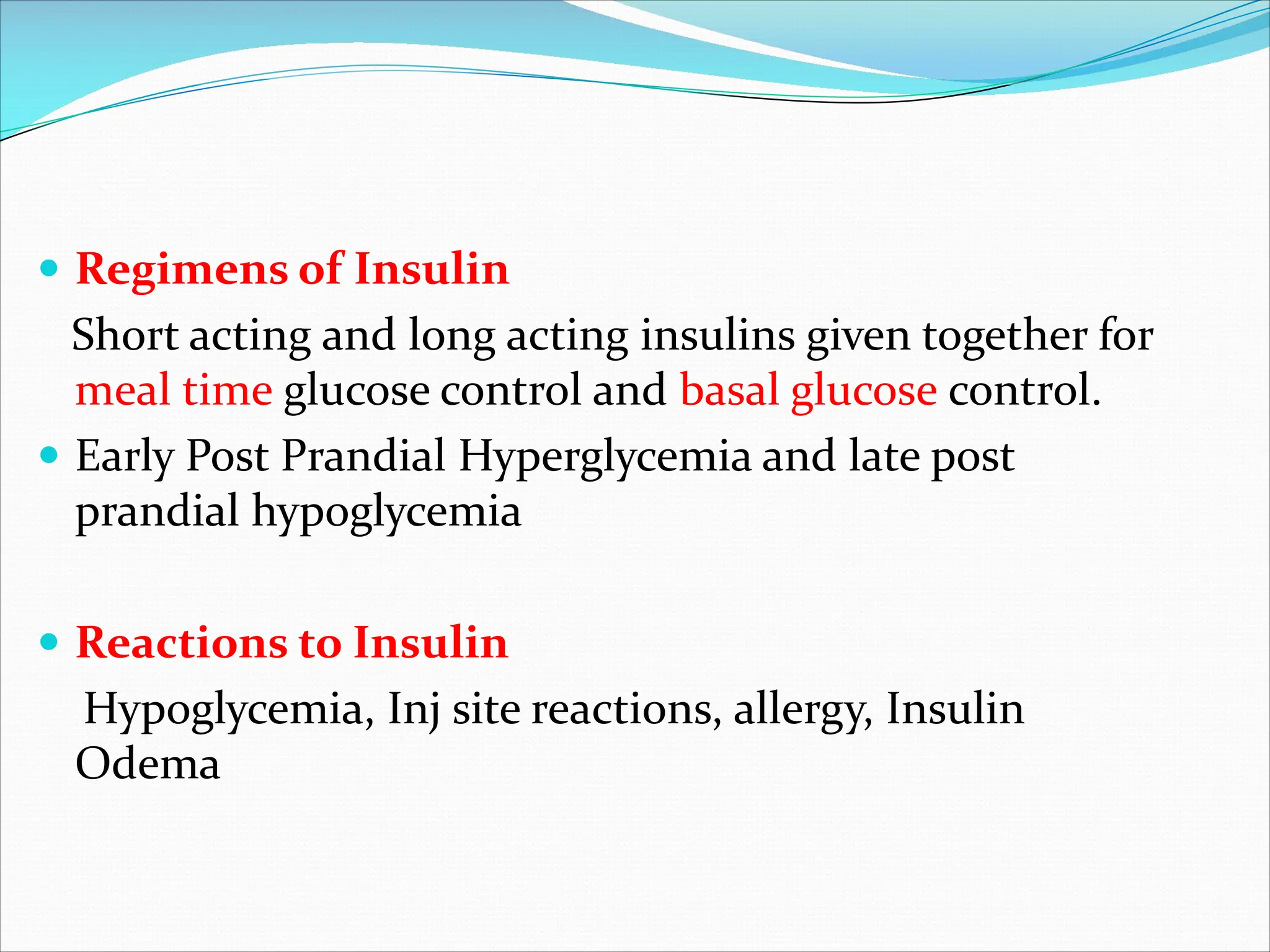 Insulin and Insulin Analogues -detailed content | PDF