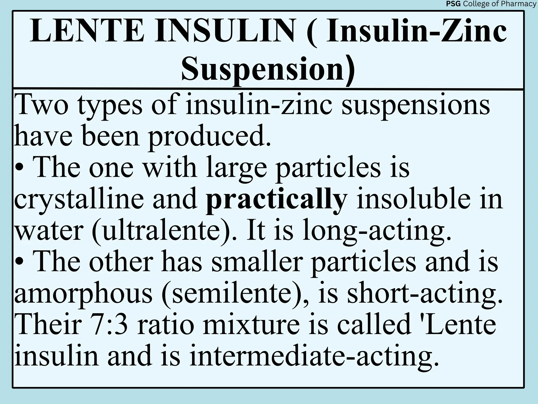 Insulin and its Preperation Medicinal Chemistry 2.pptx