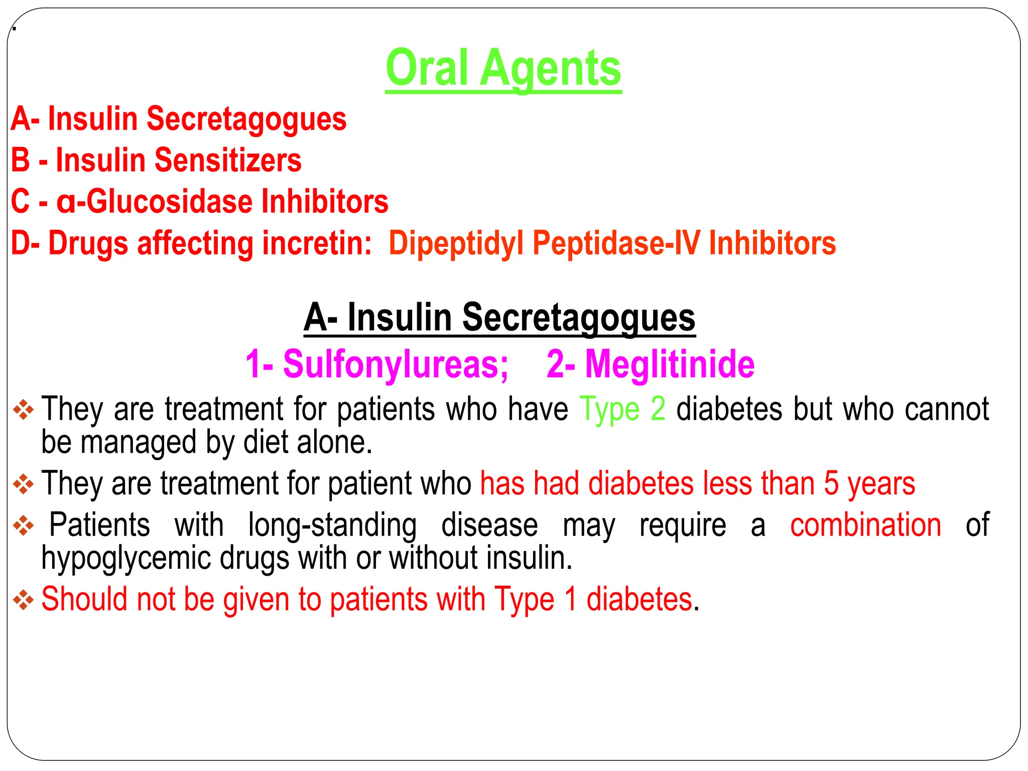 Insulin and oral hypoglycemic drugs short.ppt