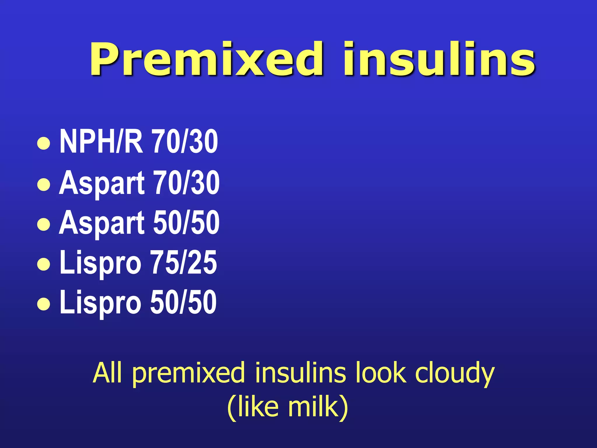 Insulin basics.p | PDF