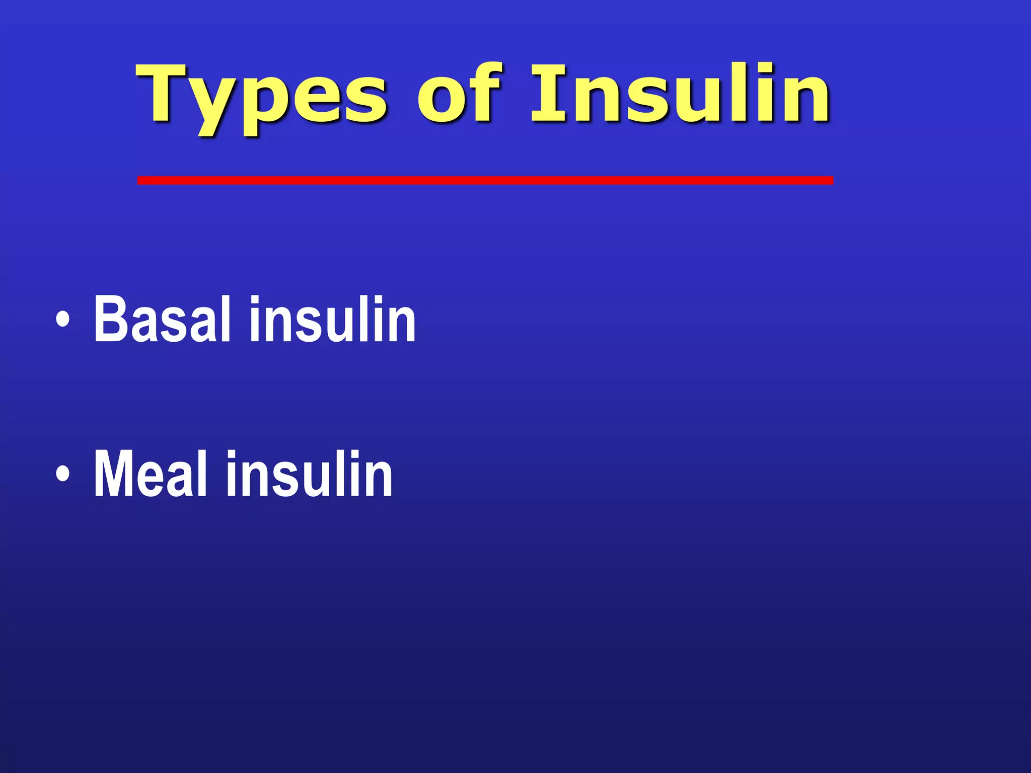 Insulin basics.p | PDF