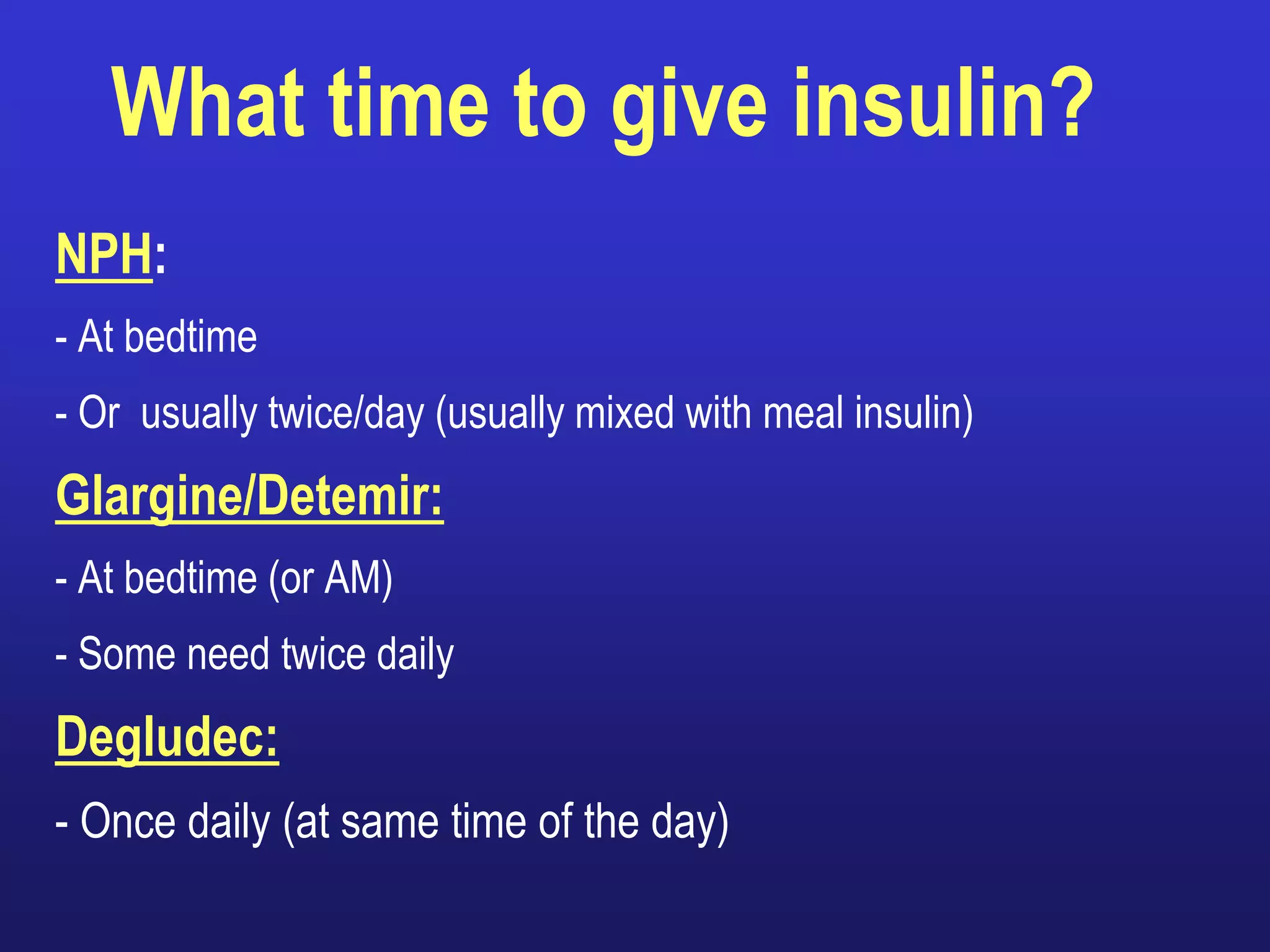Insulin basics.p | PDF