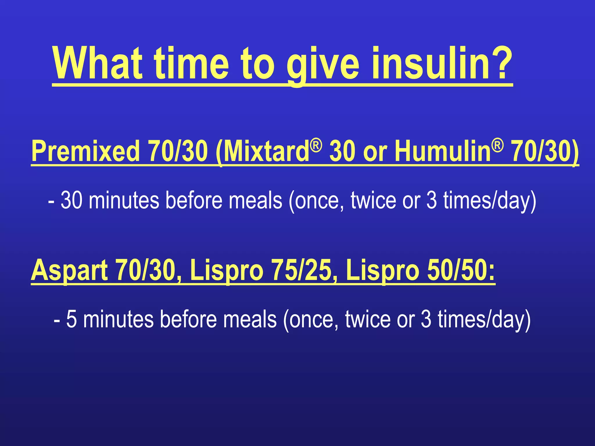 Insulin basics.p | PDF