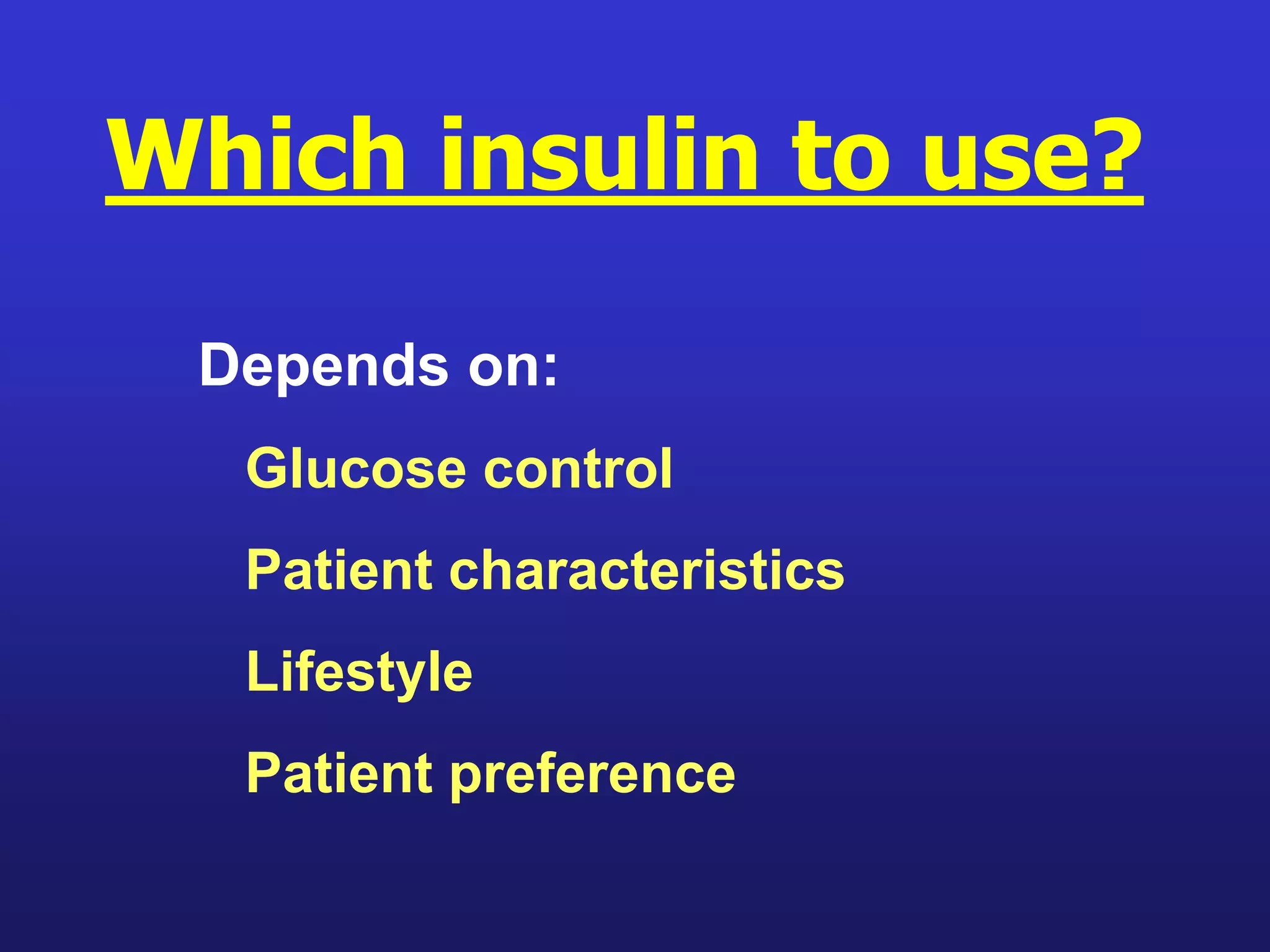 Insulin basics.p | PDF
