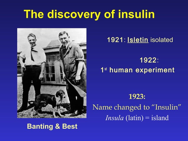 Basics of insulin therapy | PPT | Endocrine and Metabolic Diseases ...