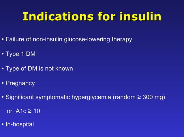 Basics of insulin therapy | PPT | Endocrine and Metabolic Diseases ...
