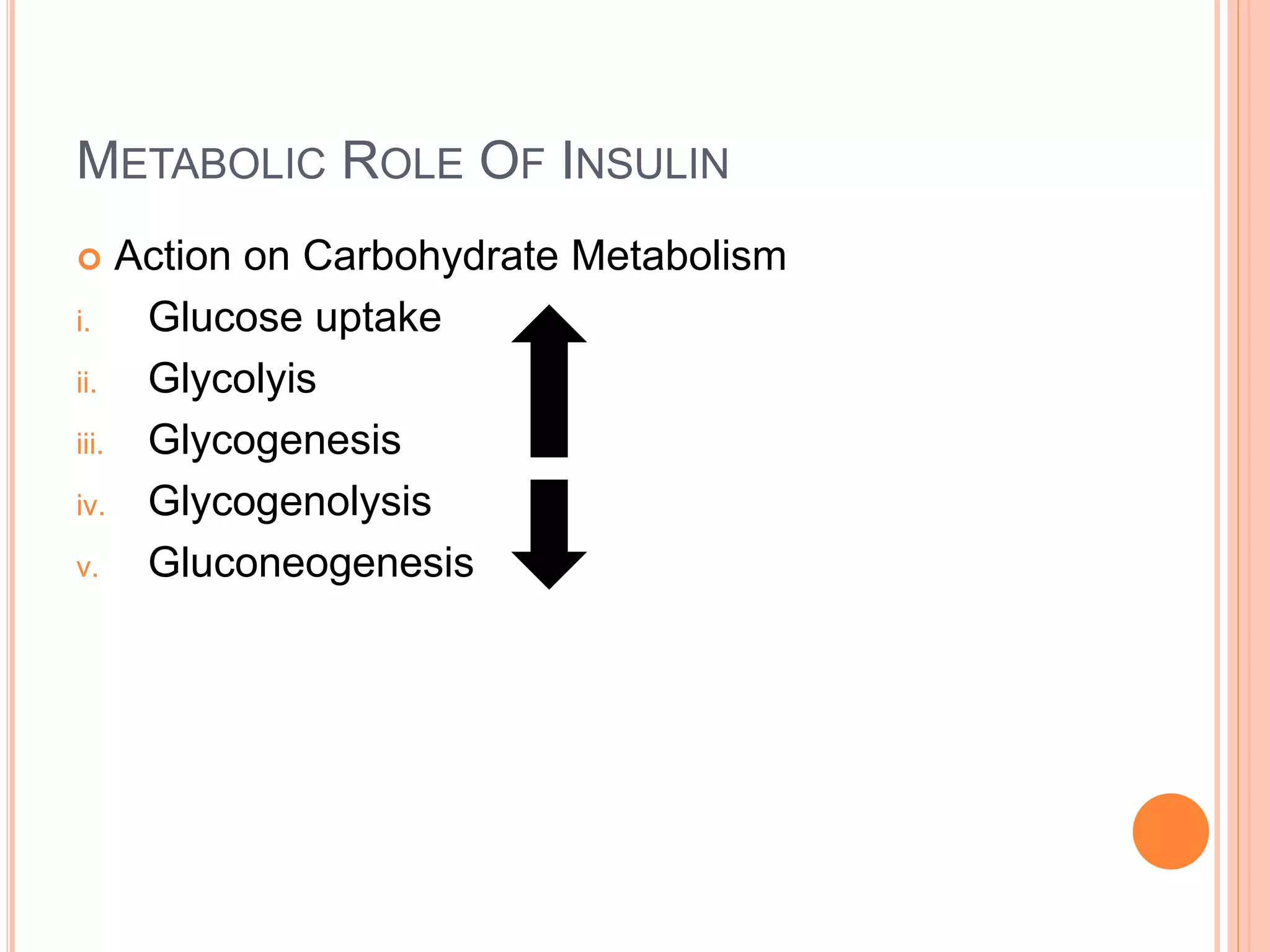 biochemistry of Insulin and diabetes | PPTX