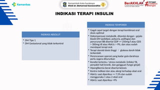 INSULIN DALAM PENGOBATAN DIABETES MELITUS | PPTX
