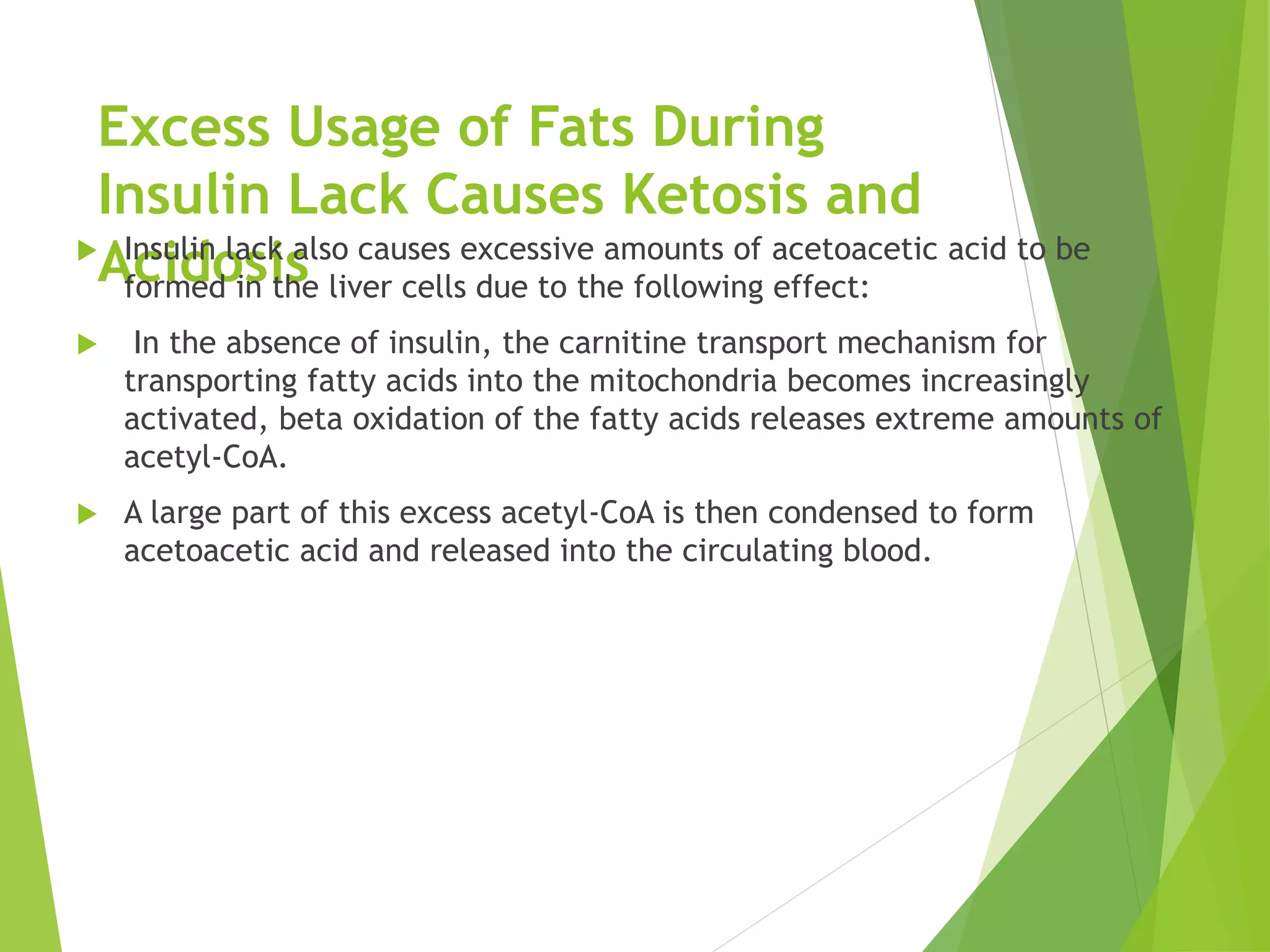 Insulin, glucagon, and diabetes mellitus | PPTX