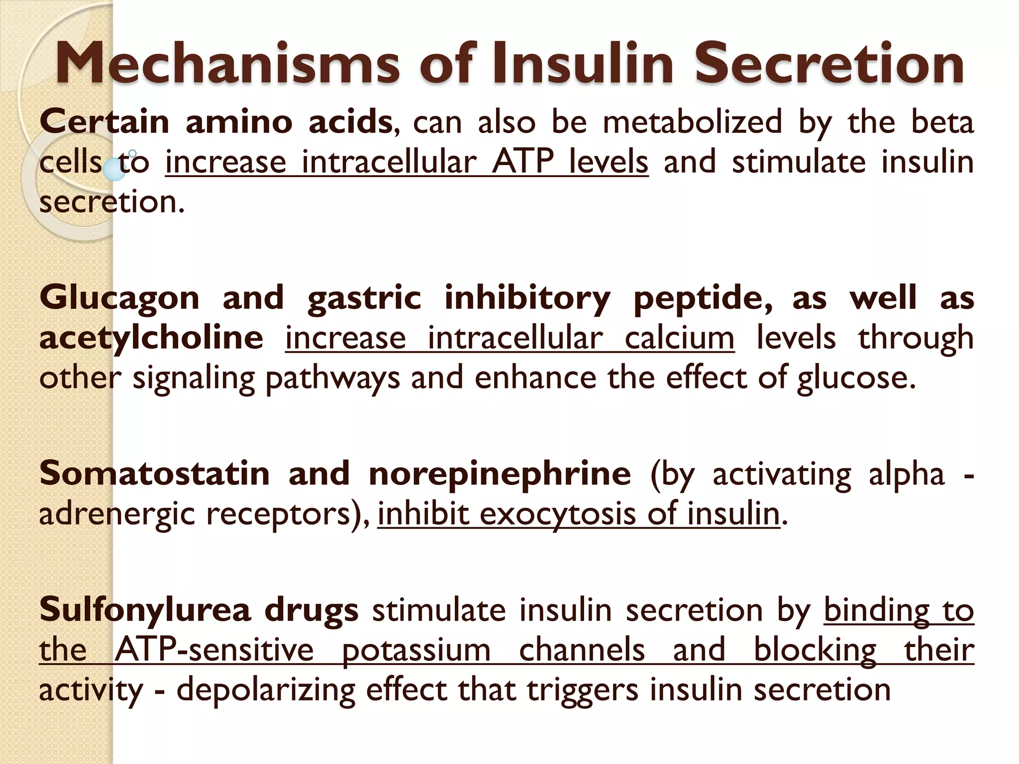 Insulin, glucagon & dm | PPTX