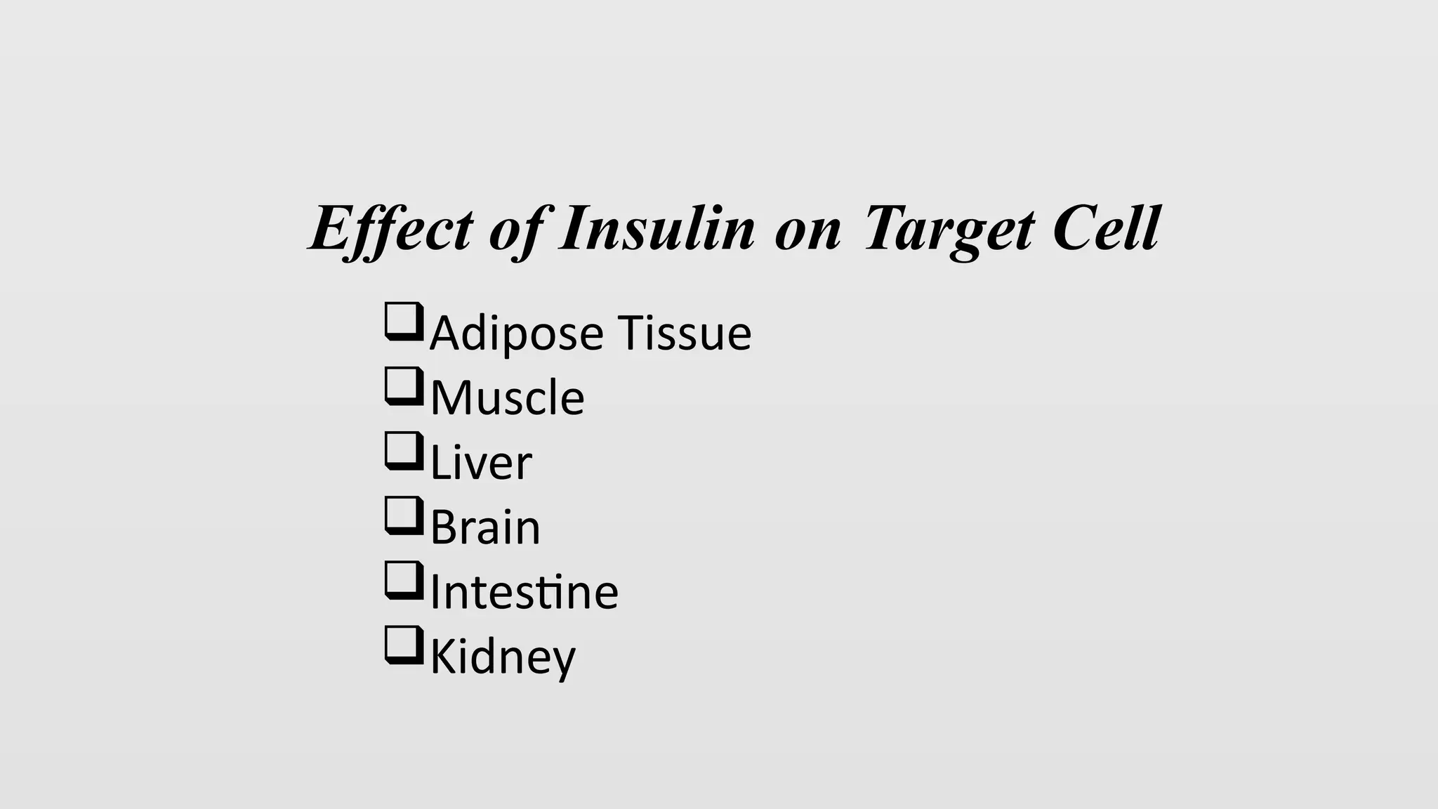 Insulin mechanism action , insulin receptor ,insulin mode of action ...