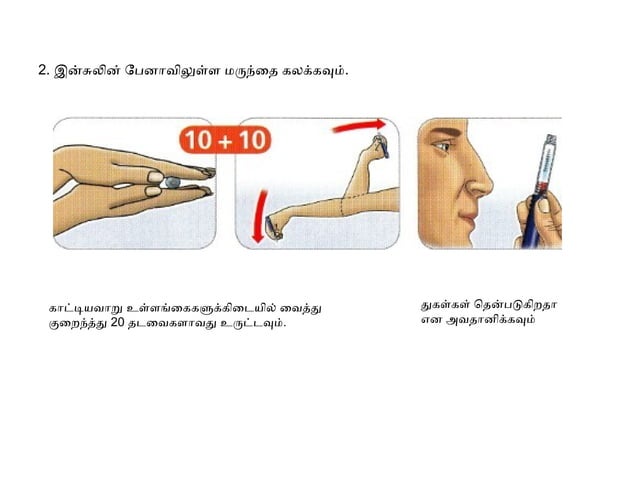 இன்சுலின் ஊசி போடுபவர்களுக்கான ஒரு வழிகாட்டி | PPT