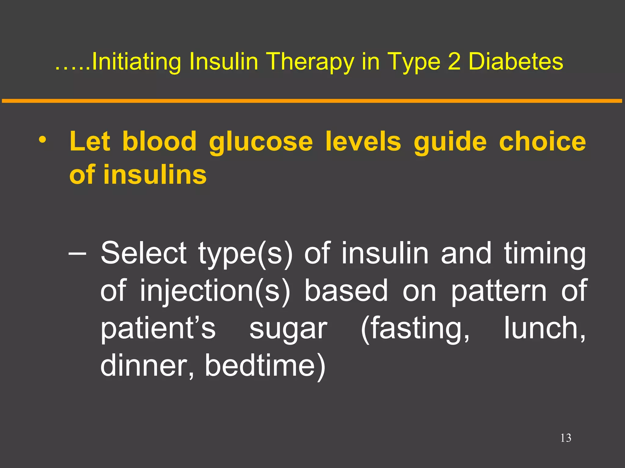 Insulin initiation adjustment | PPT