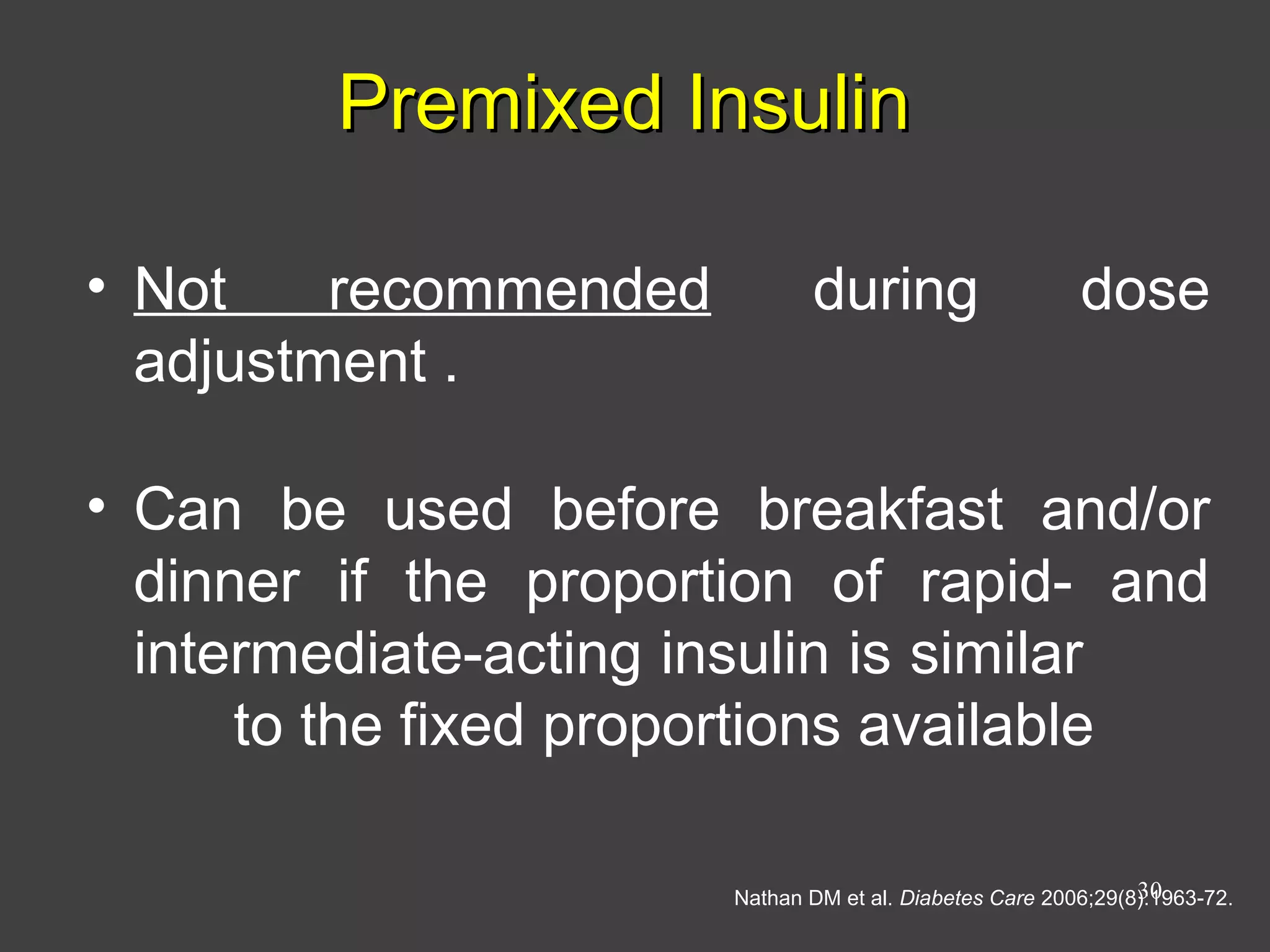 Insulin initiation adjustment | PPT
