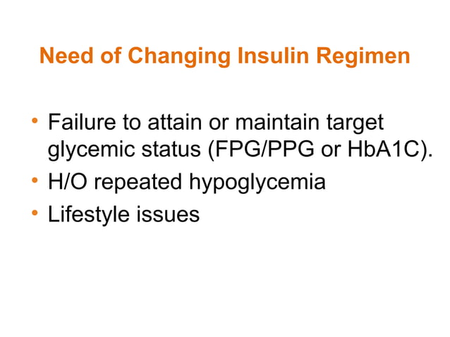 Insulin initiation adjustment by Dr Shahjada Selim | PPT