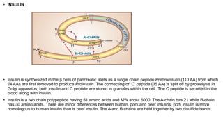 Insulin, Insulin Analouges & Oral Hypoglycemic Agents.pptx