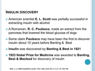 Insulin is a friend of diabetes | PPTX