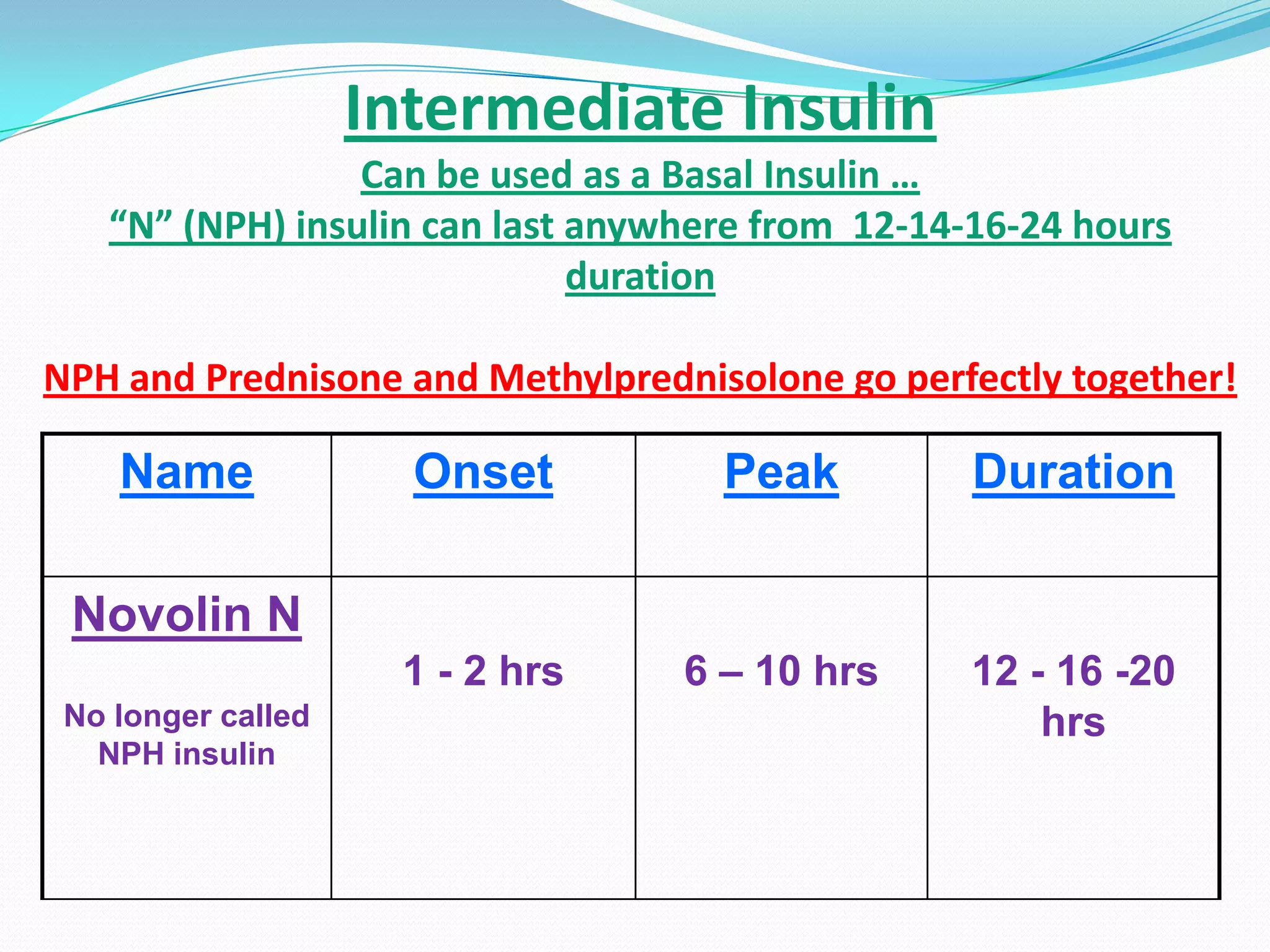 Insulin mgt | PPTX