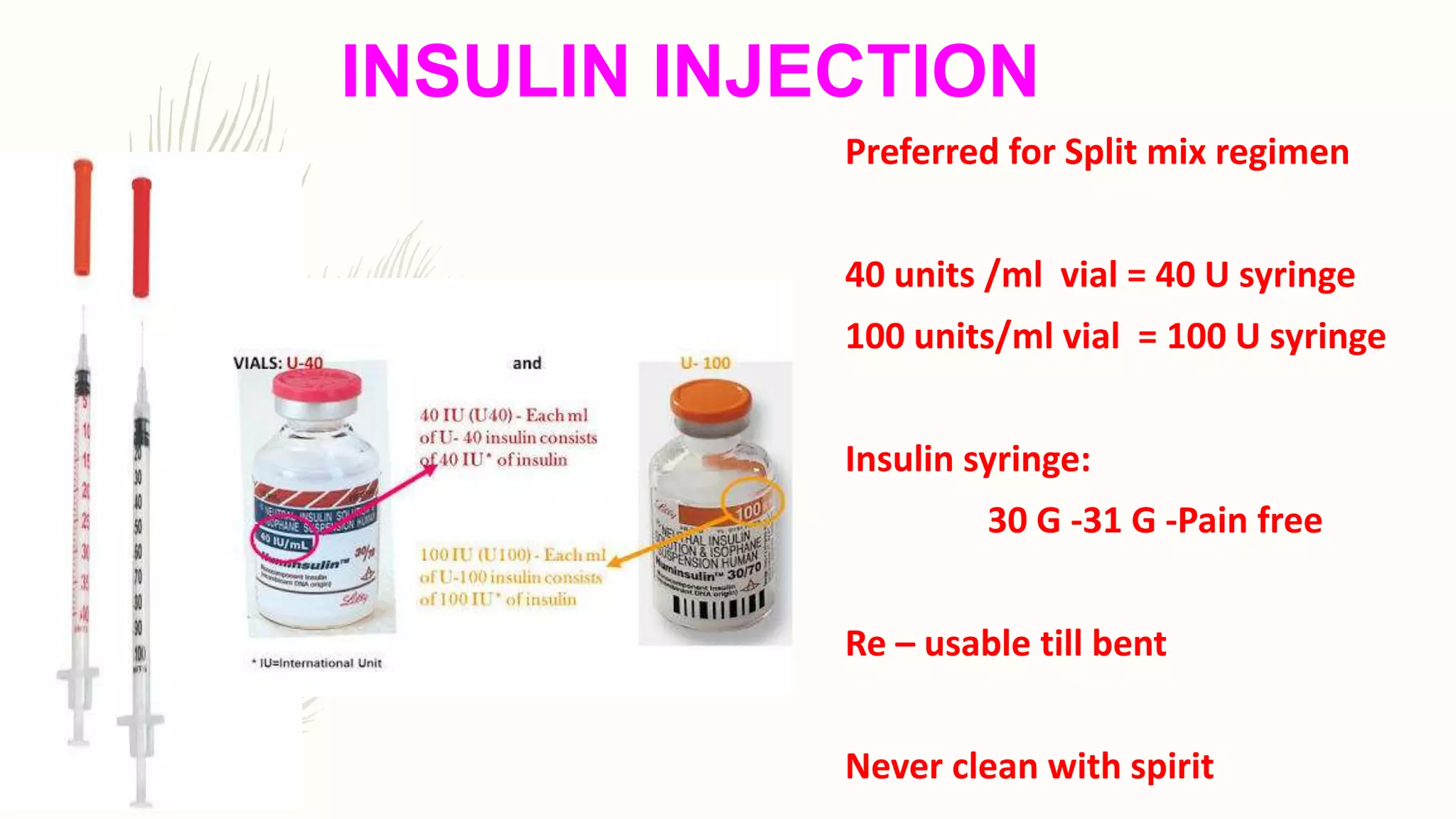 INSULIN MANAGEMENT OF TYPE 1 DIABETES | PPTX