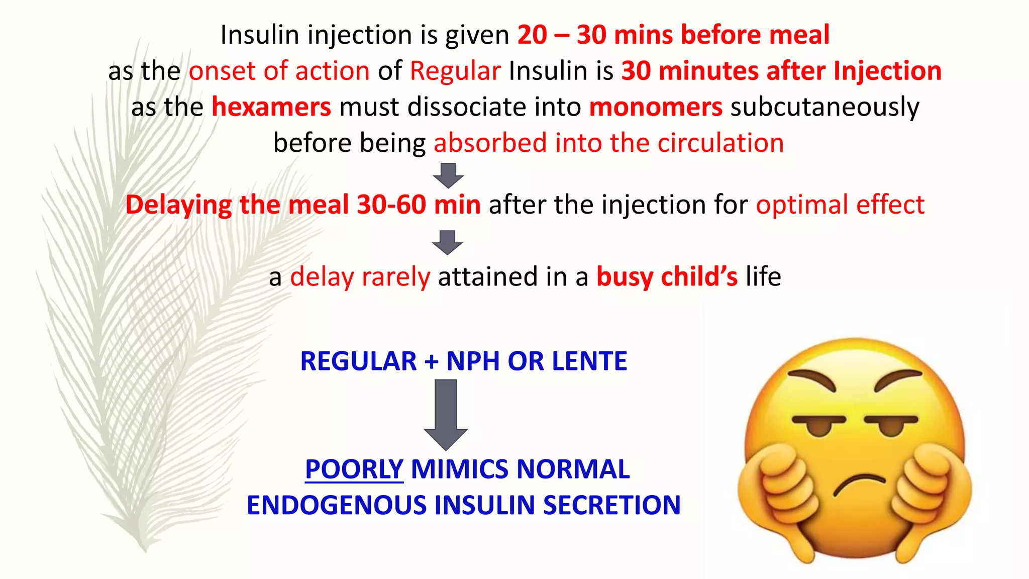 INSULIN MANAGEMENT OF TYPE 1 DIABETES | PPTX