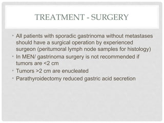insulinoma gastrinoma 1.pptx surgery ppt | PPTX
