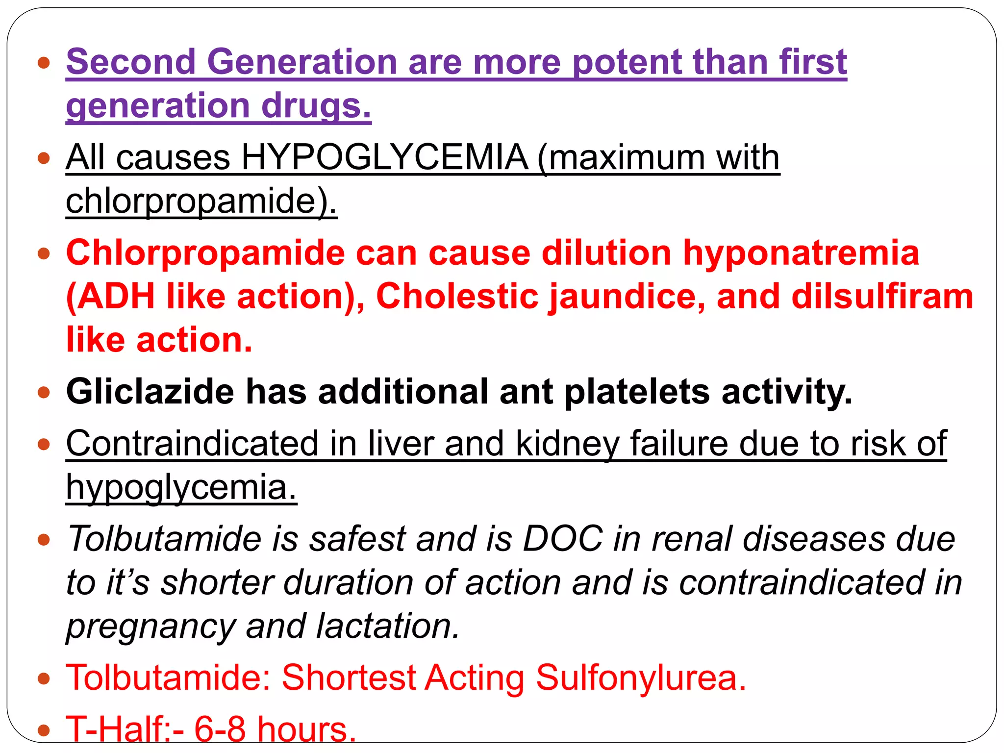 Insulin & Oral Hypoglycemic Agents. | PPTX