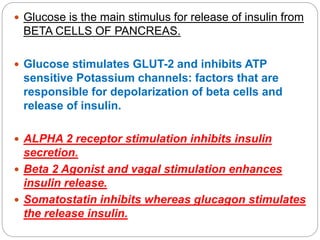 Insulin & Oral Hypoglycemic Agents. | PPTX