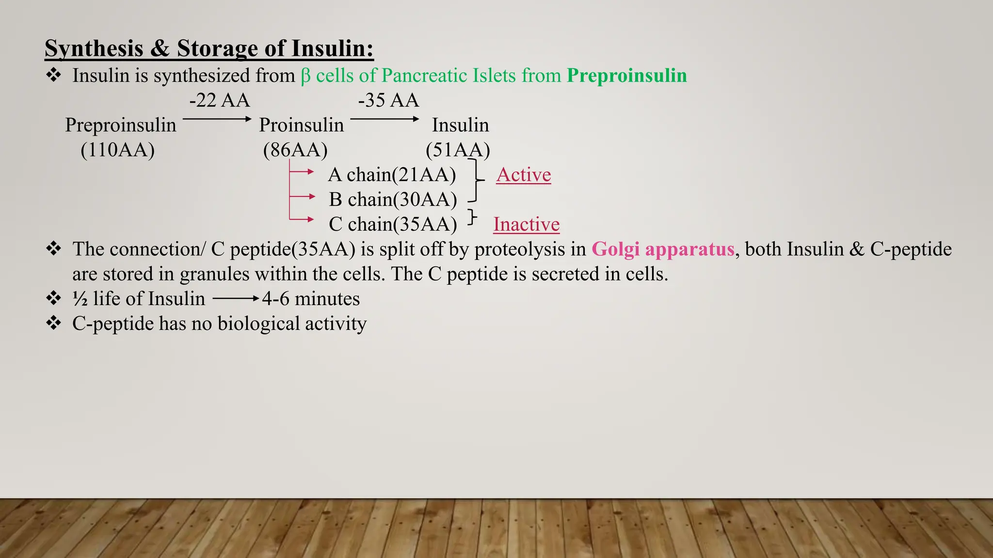 Insulin & Oral Hypoglycemic Agents.pptx. | PPTX