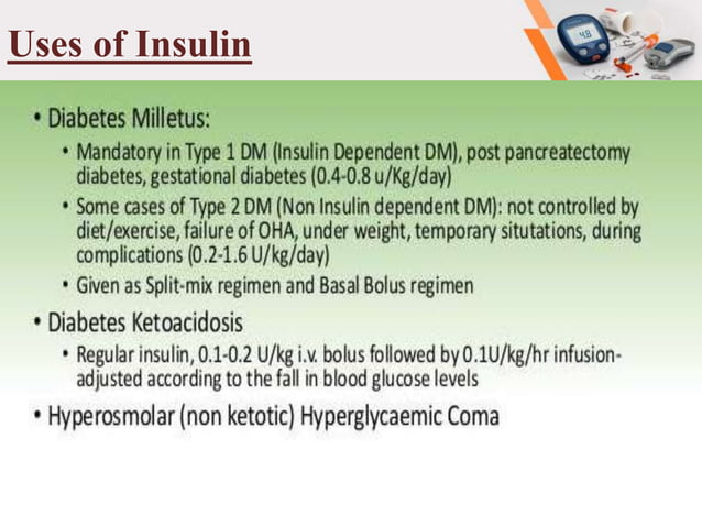 Insulin Pharmacological Actions, Mechanical of Action, Uses and Adverse ...