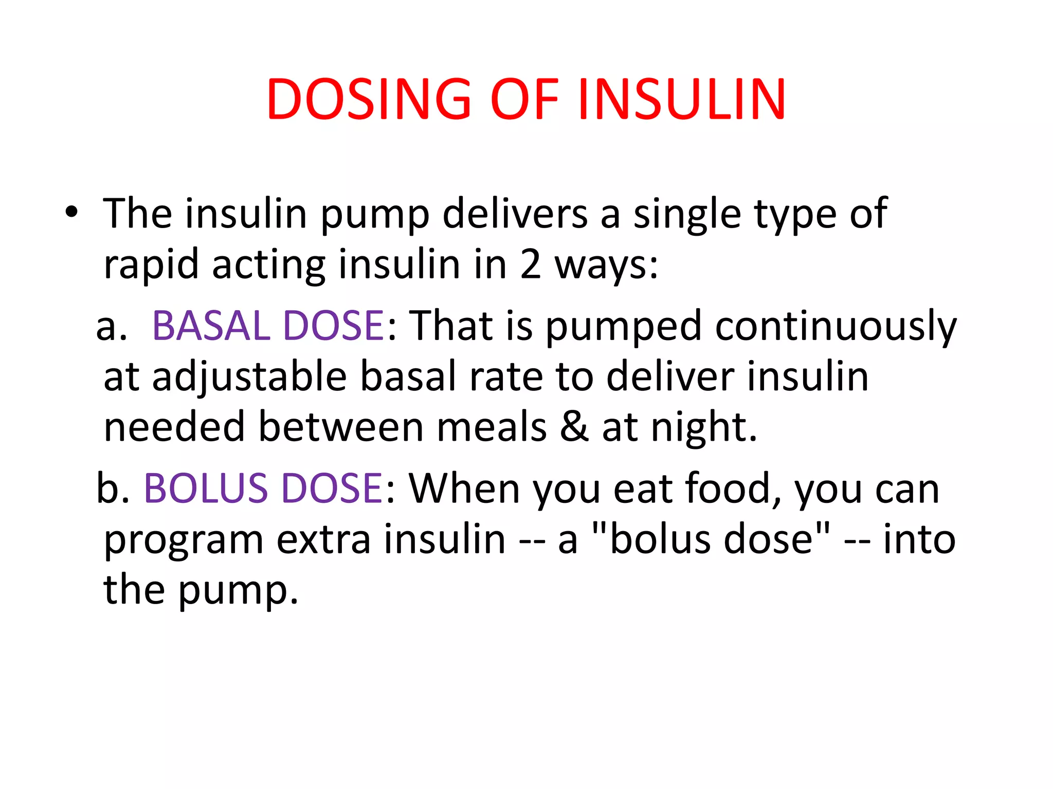 Insulin pumps | PPTX