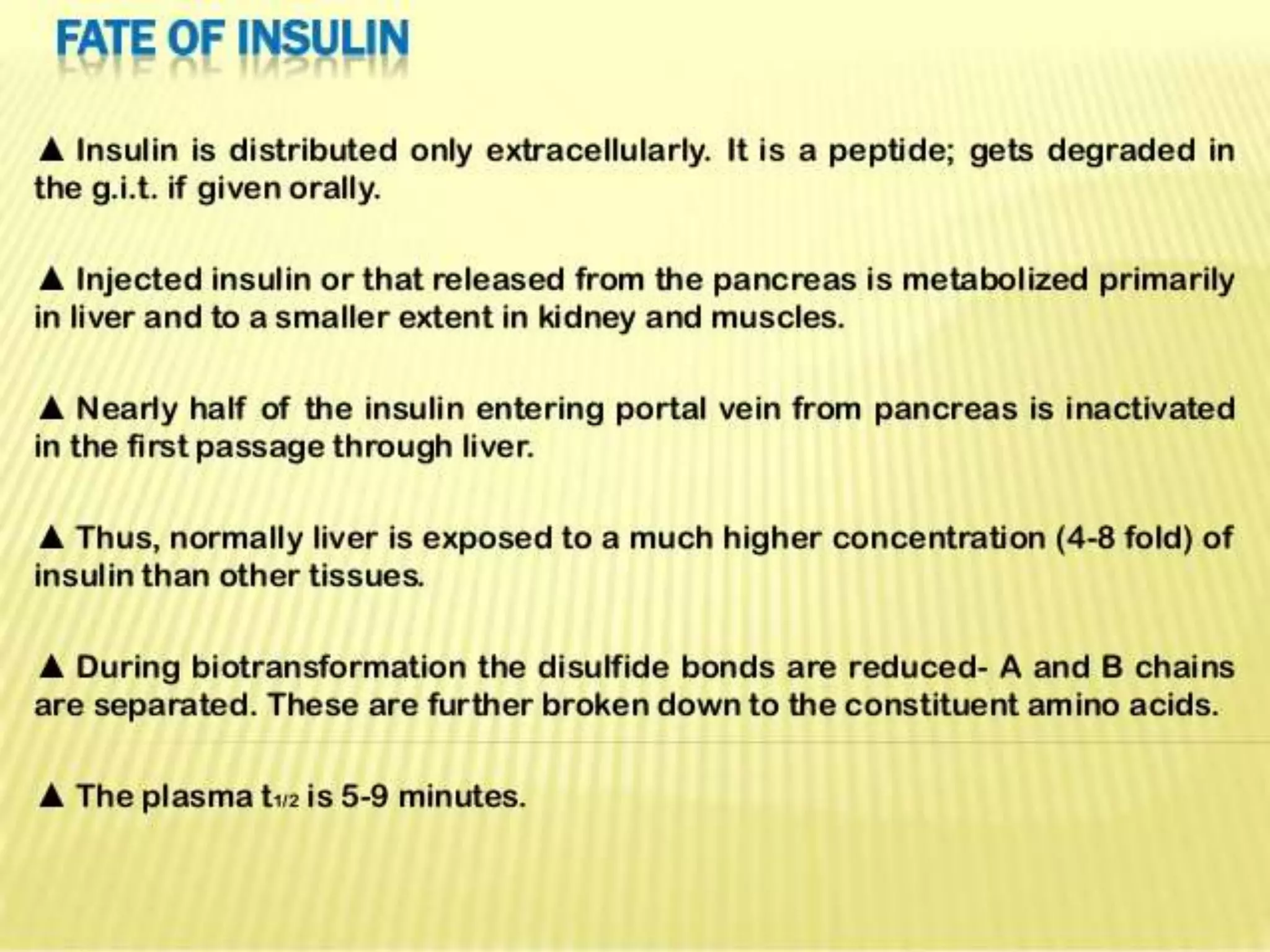 Insulin ppt | PPTX