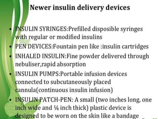 Insulin ppt | PPT