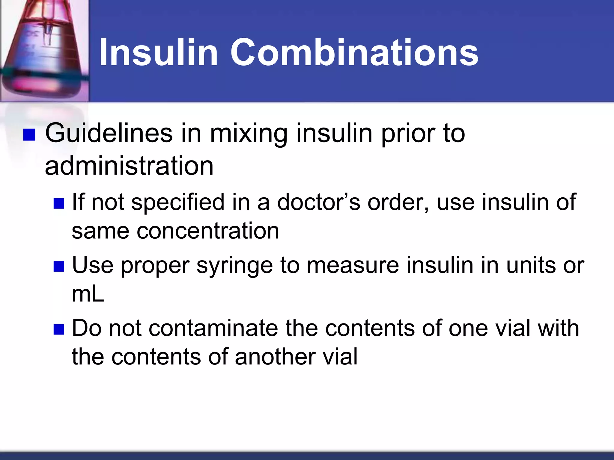 Insulin preparations | PPTX