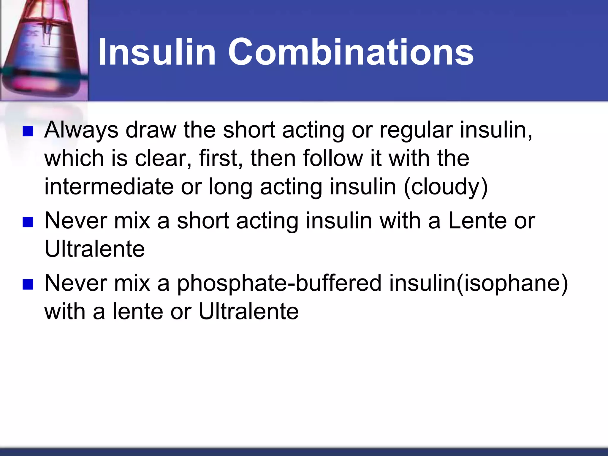 Insulin preparations | PPTX