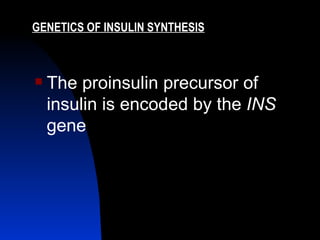 Insulin presentation | PPT