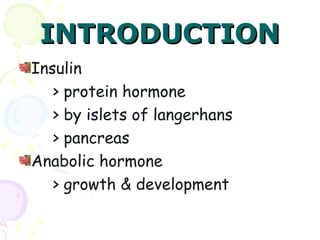 Insulin presentation | PPT
