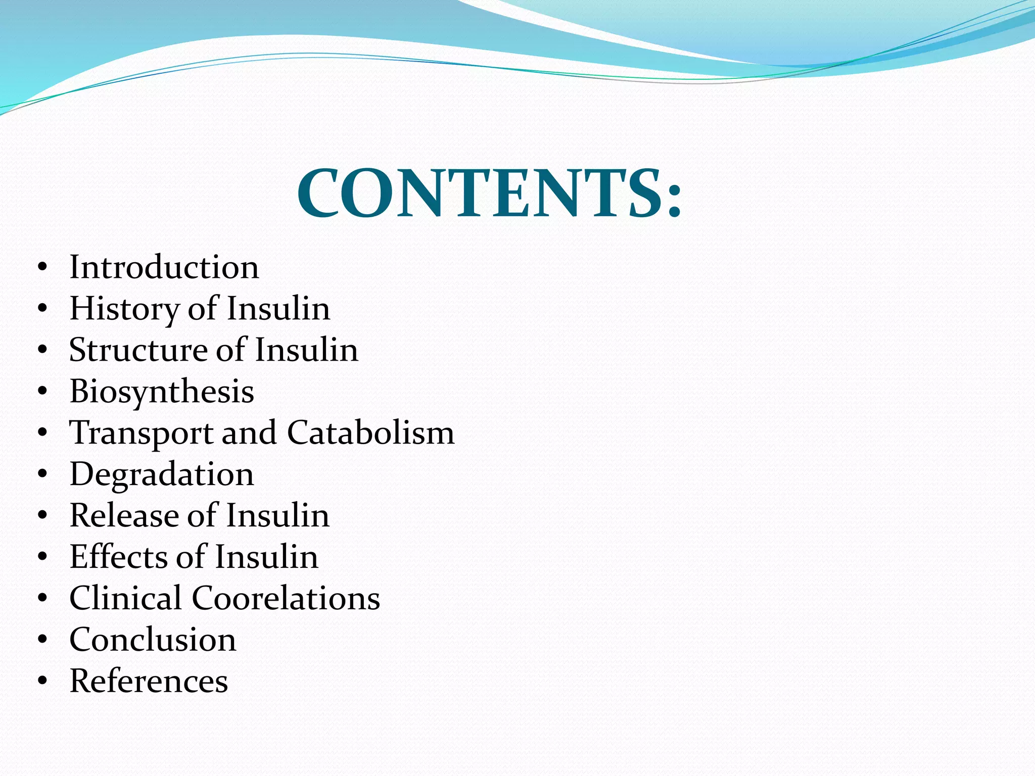 Insulin presentation | PPTX | Endocrine and Metabolic Diseases ...