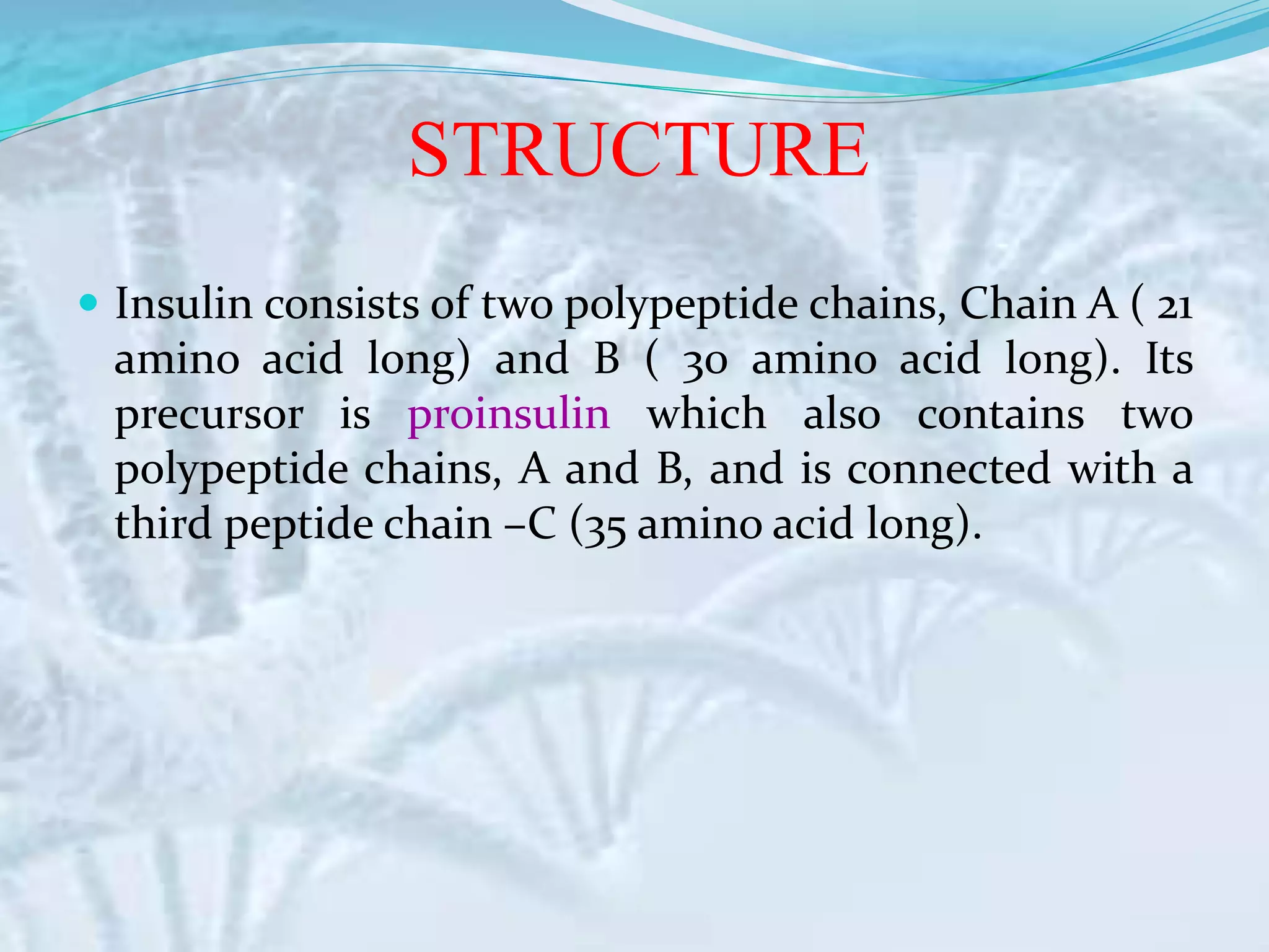 Insulin production | PPTX