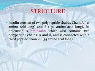 Insulin production | PPTX