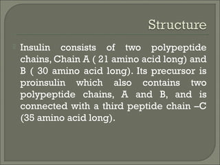 Insulin production prof.a.k.saha