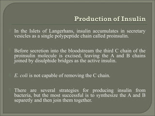 Insulin production prof.a.k.saha