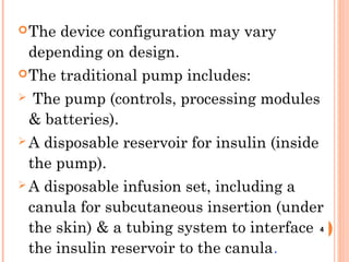Insulin pump | PPT | Endocrine and Metabolic Diseases | Diseases and Conditions