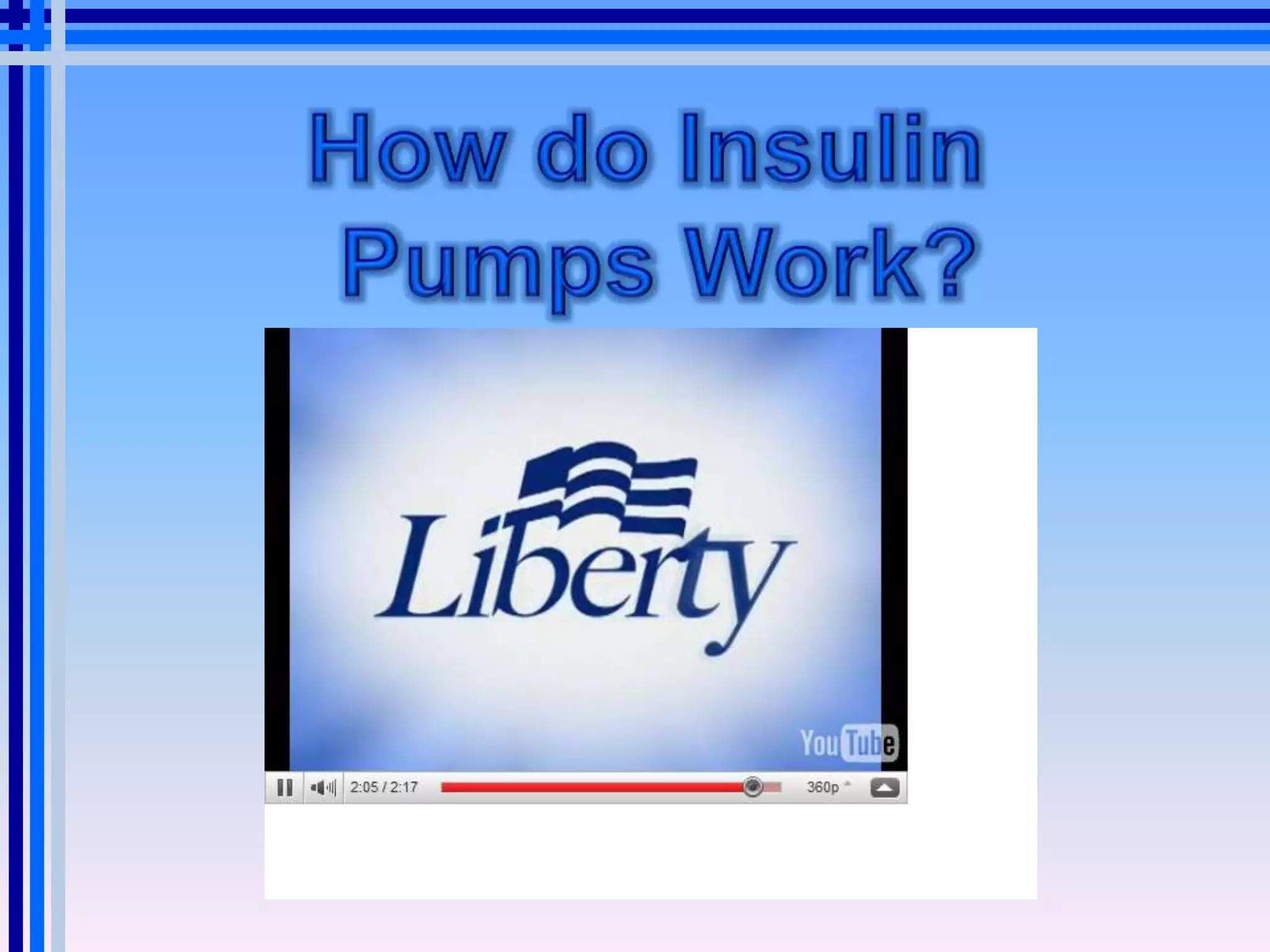 Insulin pump presentation | PPTX