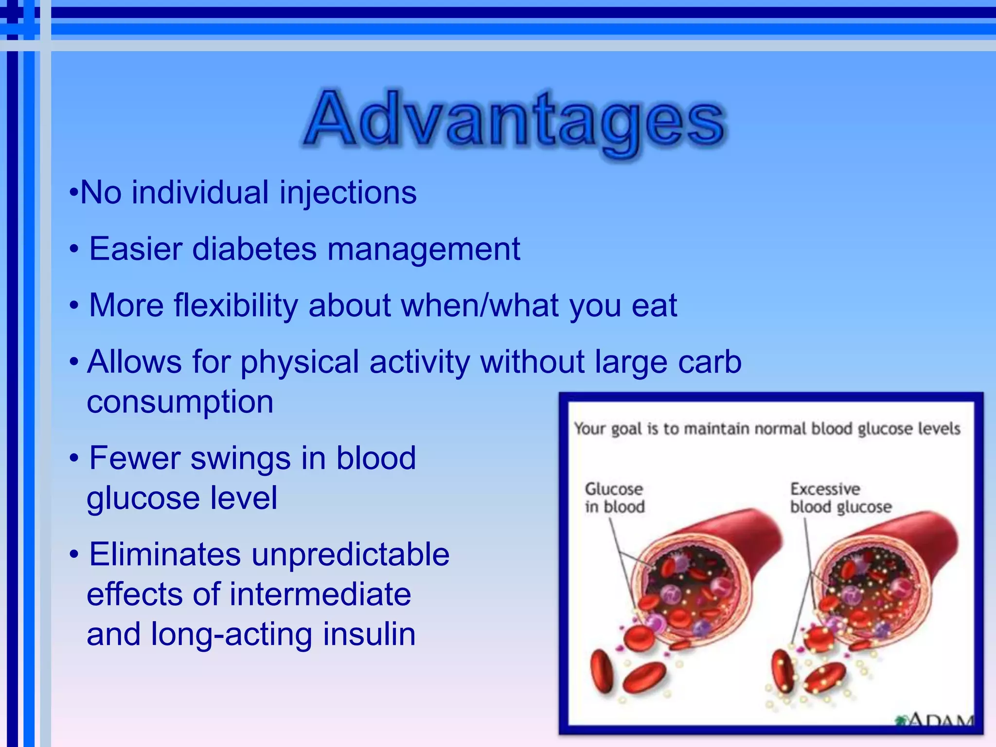 Insulin pump presentation | PPTX