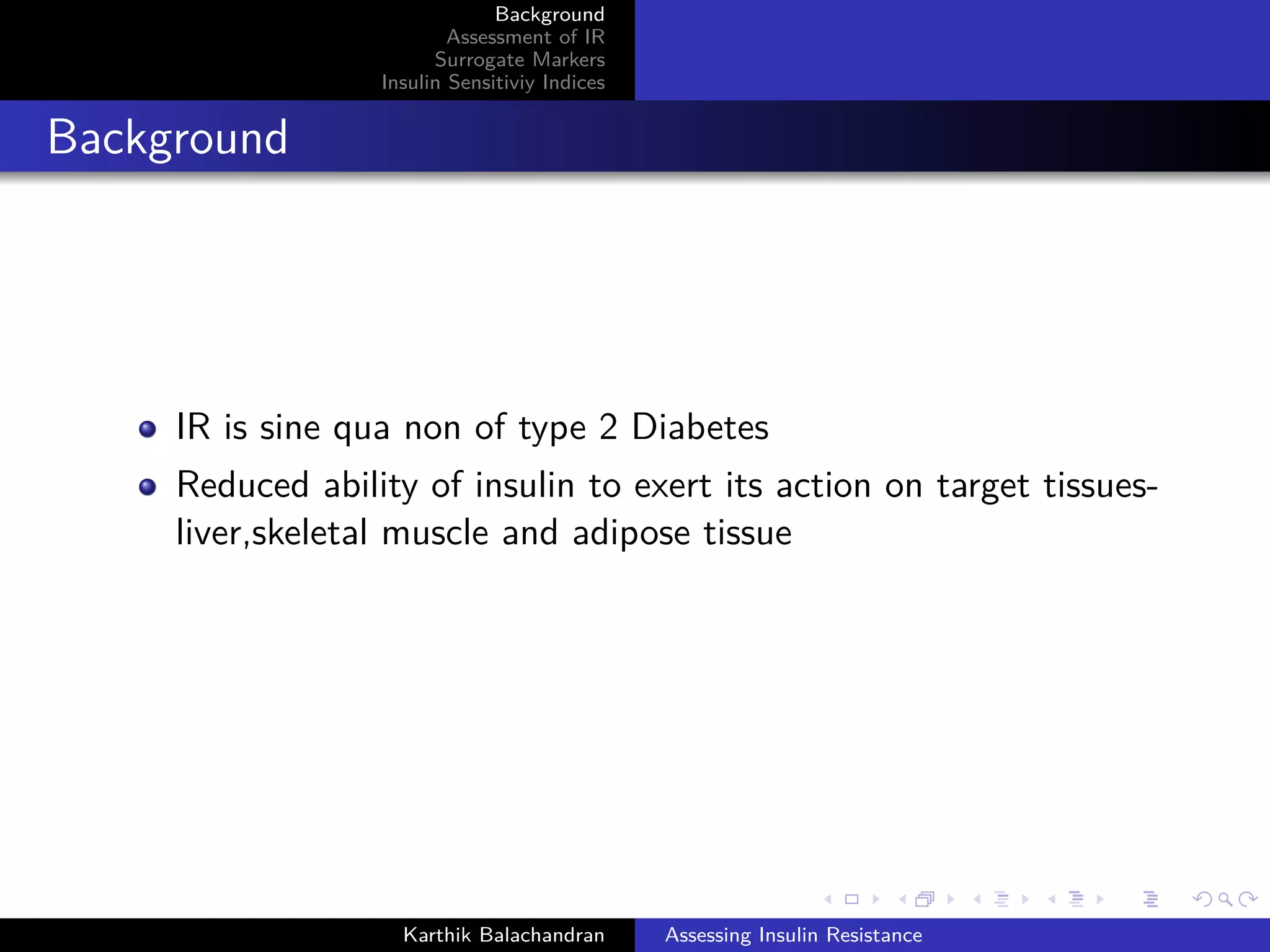 Assessing Insulin Resistance | PDF
