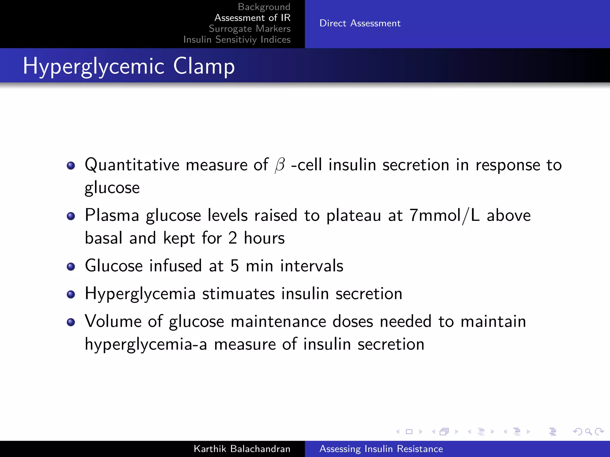 Assessing Insulin Resistance | PDF