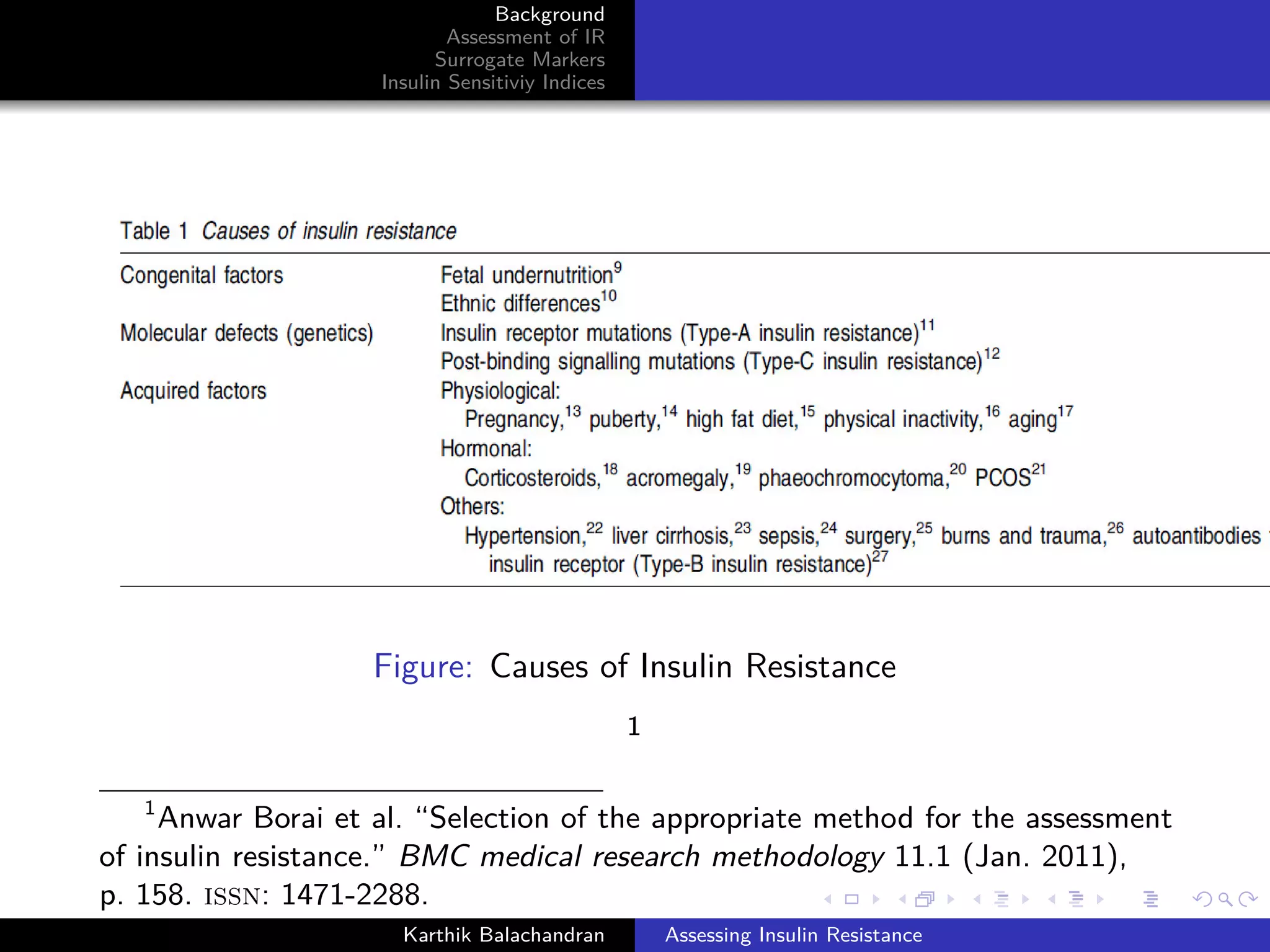 Assessing Insulin Resistance | PDF